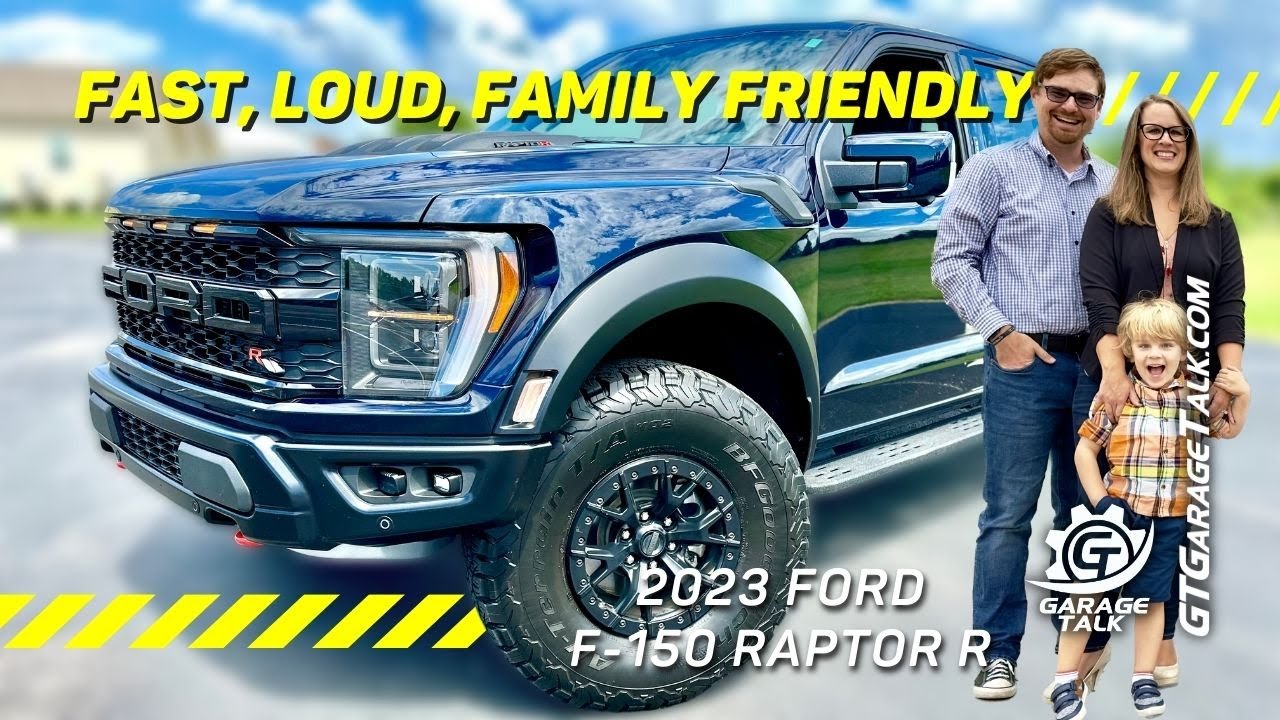 2023 For F 150 Raptor R Family Review with Child Seat Installation and ...