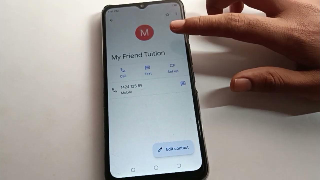 contact number save kare Tecno spark 8t, how to save contact number tecno mobile - YouTube