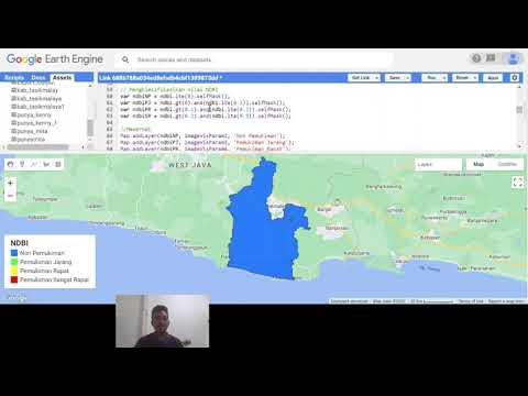 GEE Tutorial Pengolahan NDBI dengan Landsat 8 - YouTube