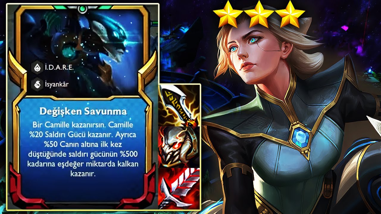 YEPİSYENİ ROLL KOMPU ! 3 LEVEL CAMİLLE CARRY ! | TFT Set 8.5 | Bahtam ...