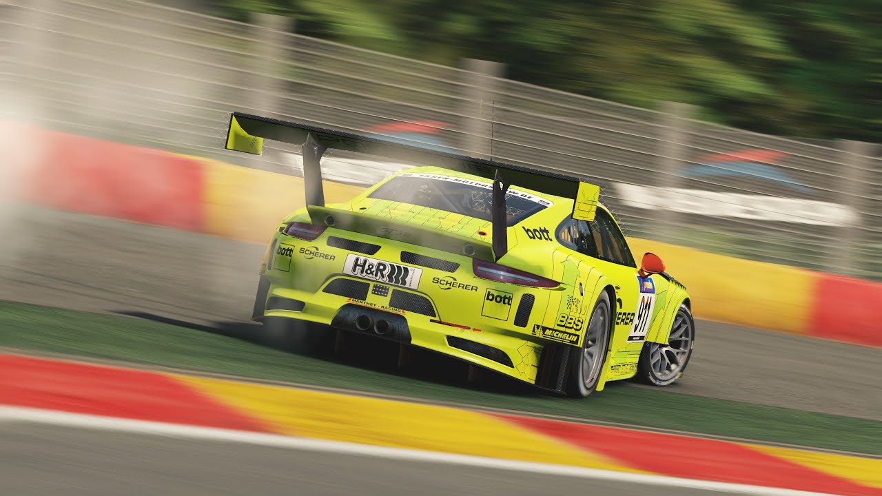 Project CARS 2: Porsche 911 GT3 R - gamepad test - YouTube