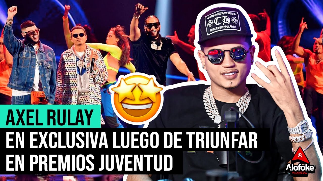 AXEL RULAY LLENO DE DIAMANTES EN EXCLUSIVA LUEGO DE TRIUNFAR EN PREMIOS ...