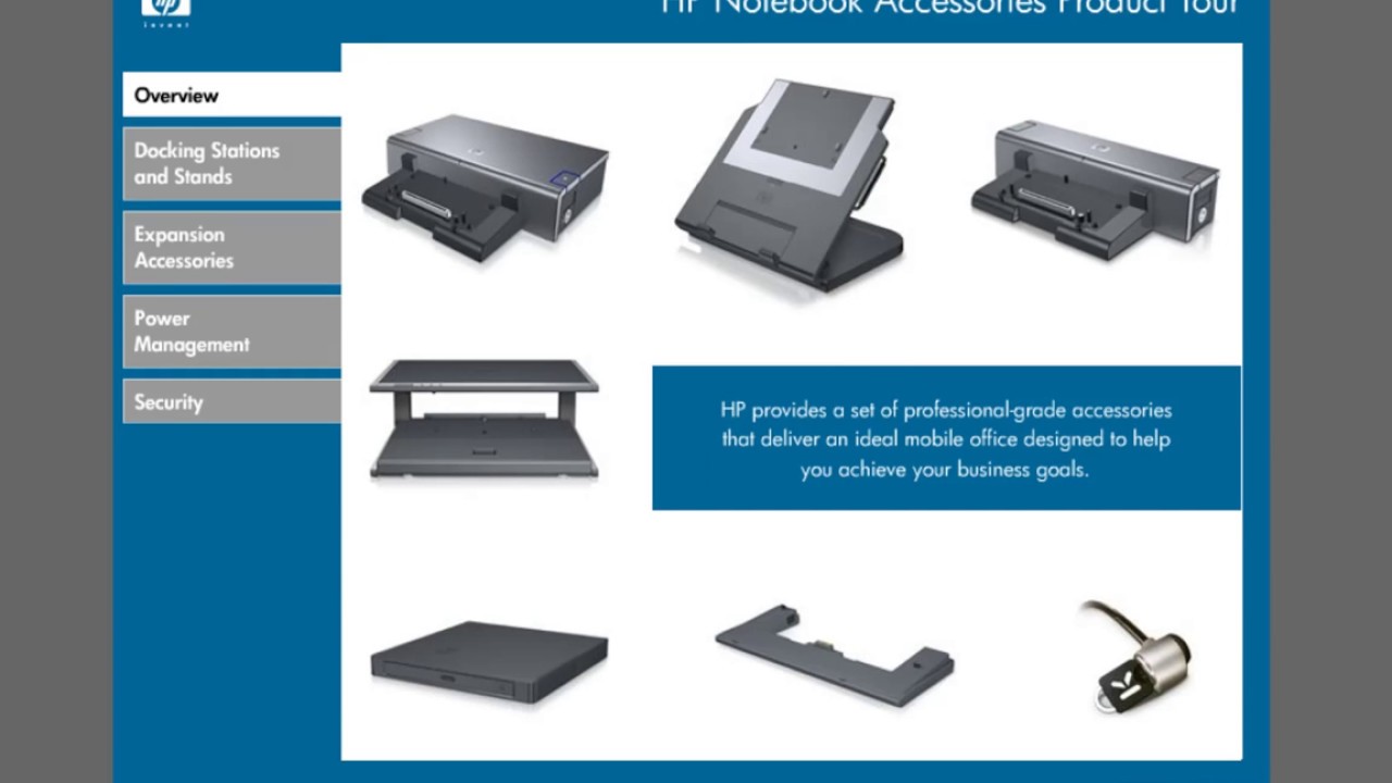 HP Notebook Accessories Product Tour - YouTube