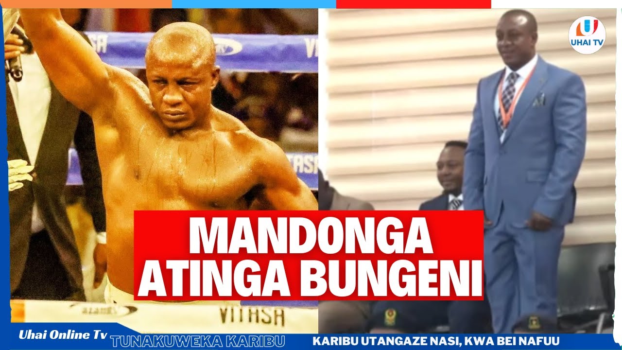 MANDONGA ATINGA BUNGENI APIGIWA MAKOFI KWA WINGI - YouTube