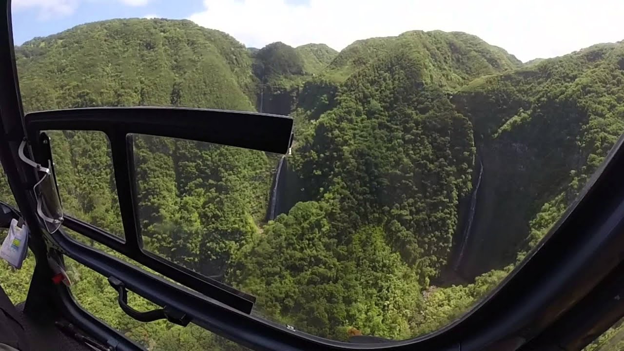 AIr Maui Helicopter Tour West Maui Molokai 2014 - YouTube