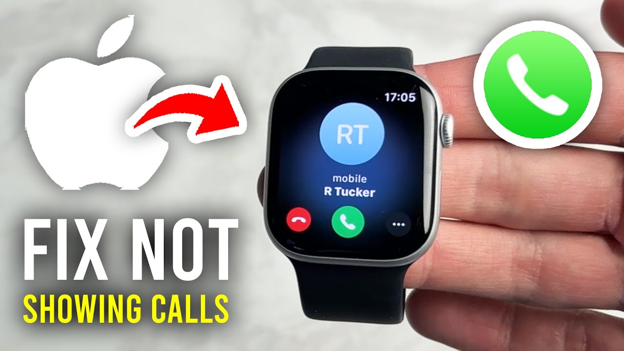 How To Fix Apple Watch Not Showing Incoming Calls - Full Guide - YouTube