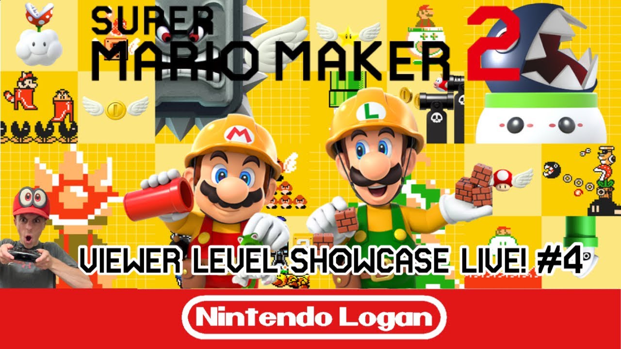 Super Mario Maker 2 Viewer Level LIVE Showcase! #4 - YouTube
