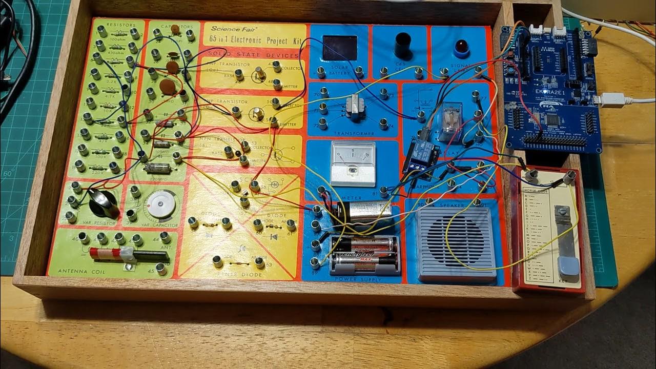 A Renesas Cortex M microcontroller Enabled Classic Circuits Electronic Timer - YouTube