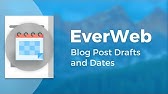 Free EverWeb Tutorials - Drag & Drop Website Builder for OS X - YouTube