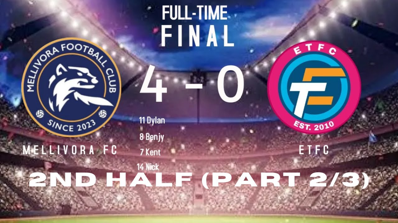ETFC vs MVFC | 2nd HALF (Part 2/3) - YouTube