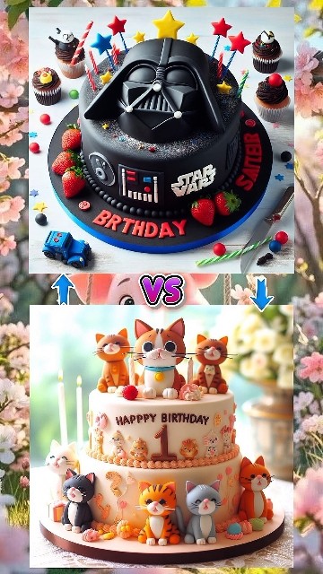 Kue ulang tahun star vars atau kucing? - YouTube