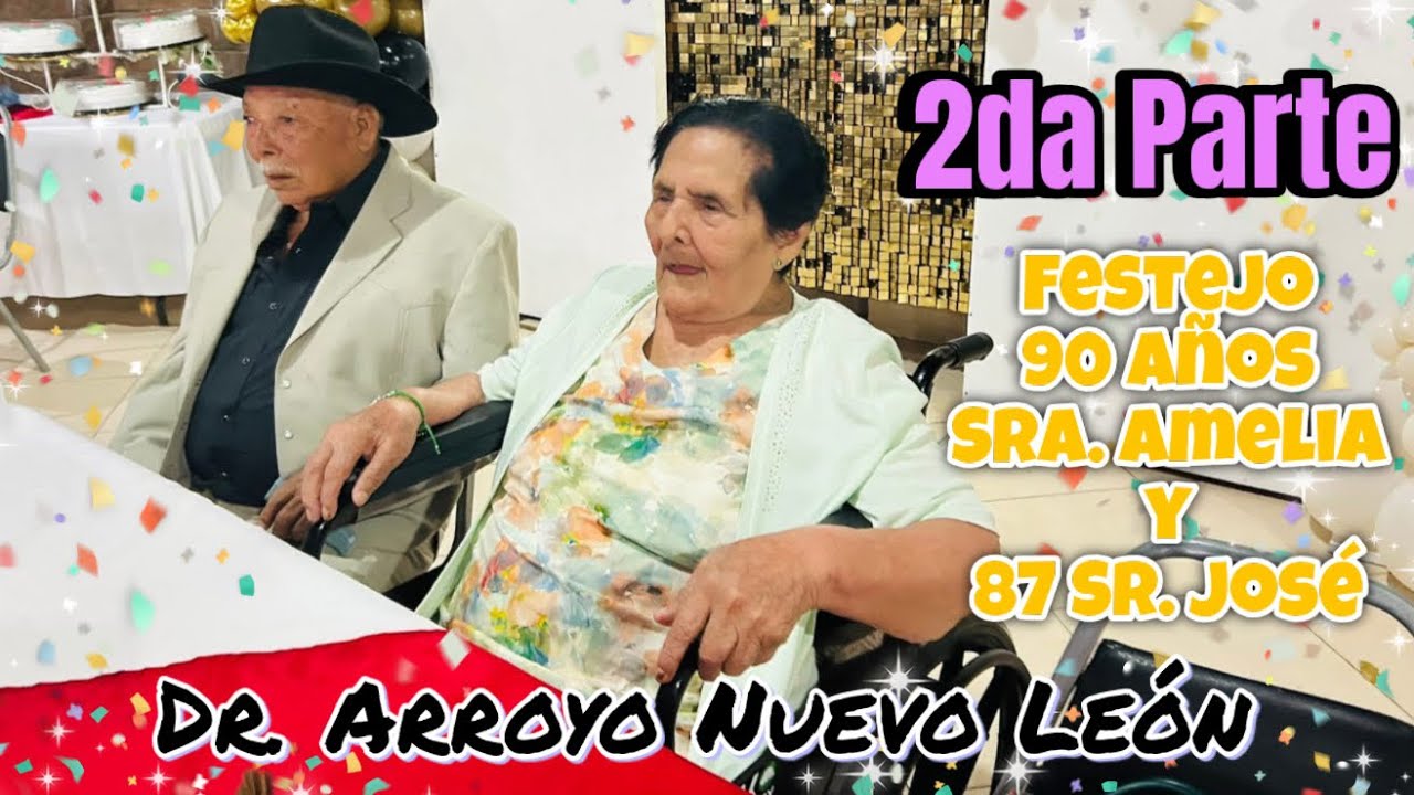 2daFESTEJO 90 AÑOS SRA AMELIA MORENO Y 87 SR JOSE RAMIREZDR ARROLLO ...