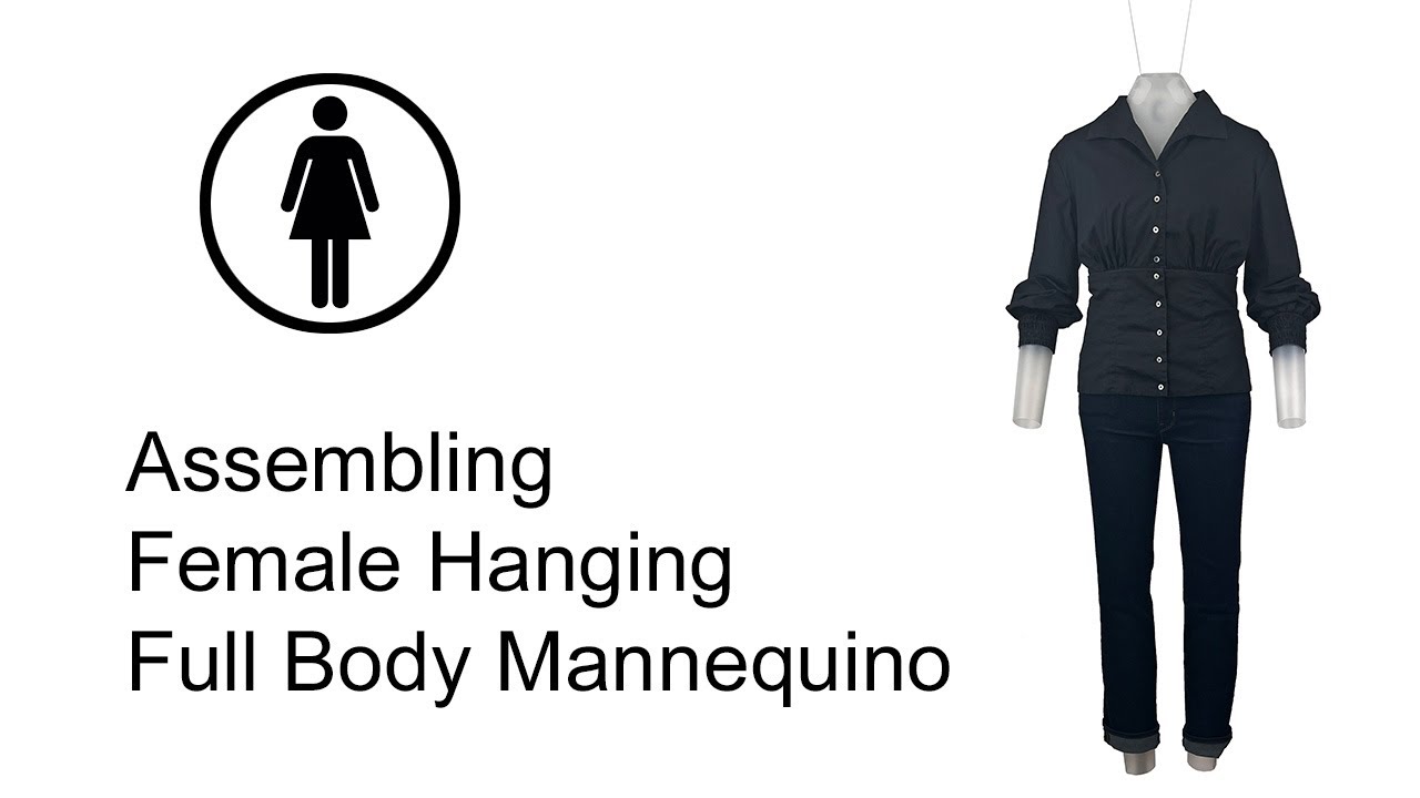 FEMALE FULL BODY HANGING MANNEQUINO - YouTube