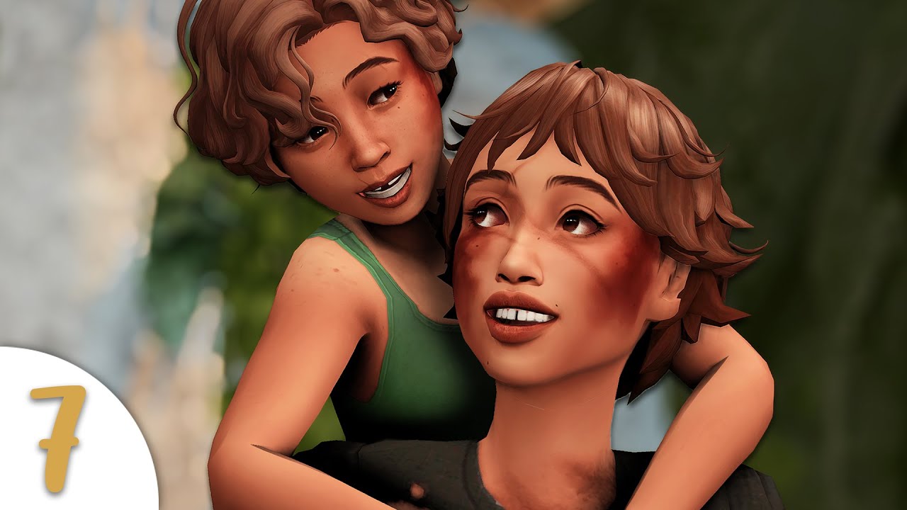 Two Familiar Faces... | Ep. 7 | Sims 4: Castaway - YouTube