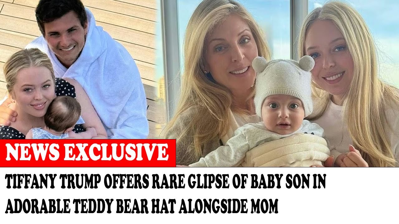 Tiffany Trump Offers Rare Glipse Of Baby Son In Adorable Teddy Bear Hat ...