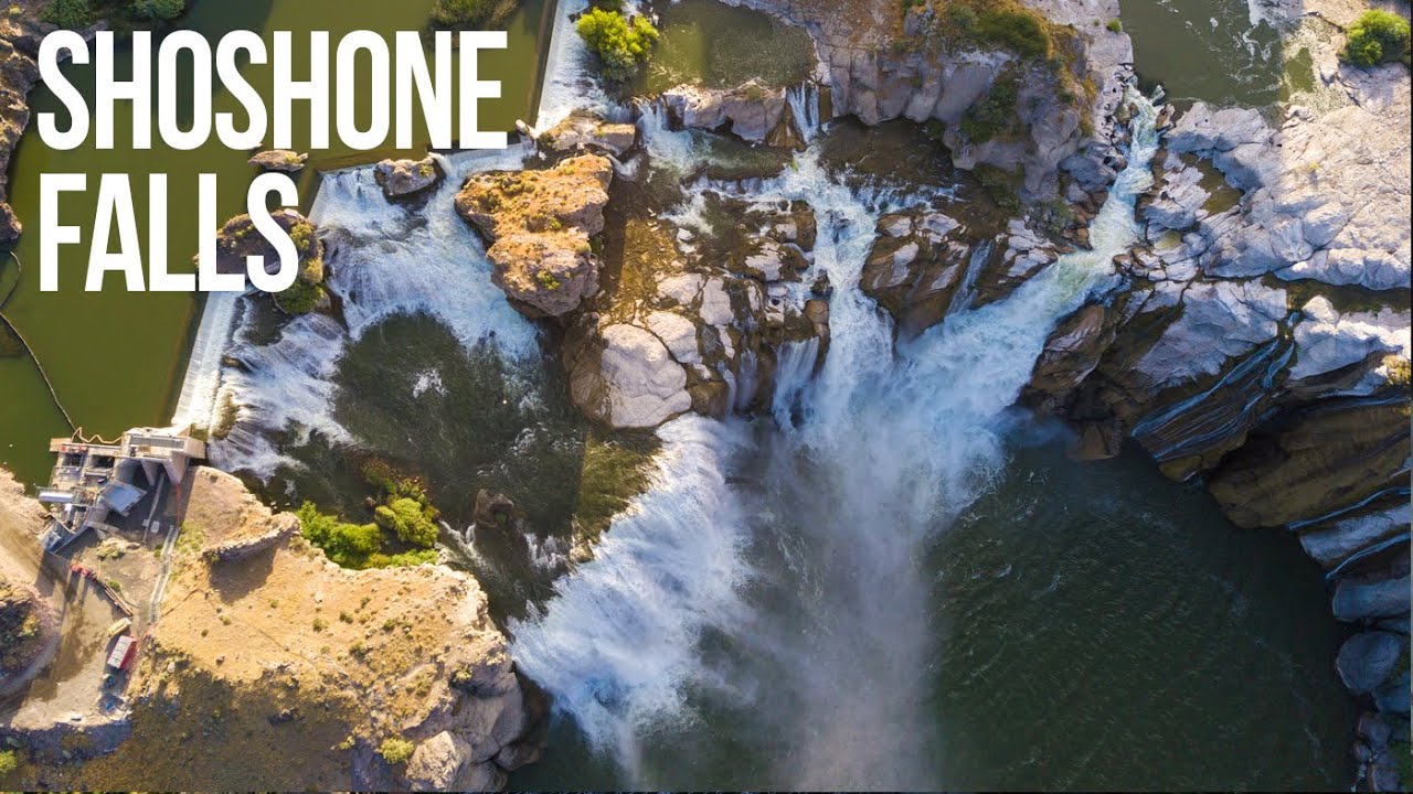 Drone SHOSHONE FALLS, IDAHO- Earth From Above 4k - YouTube