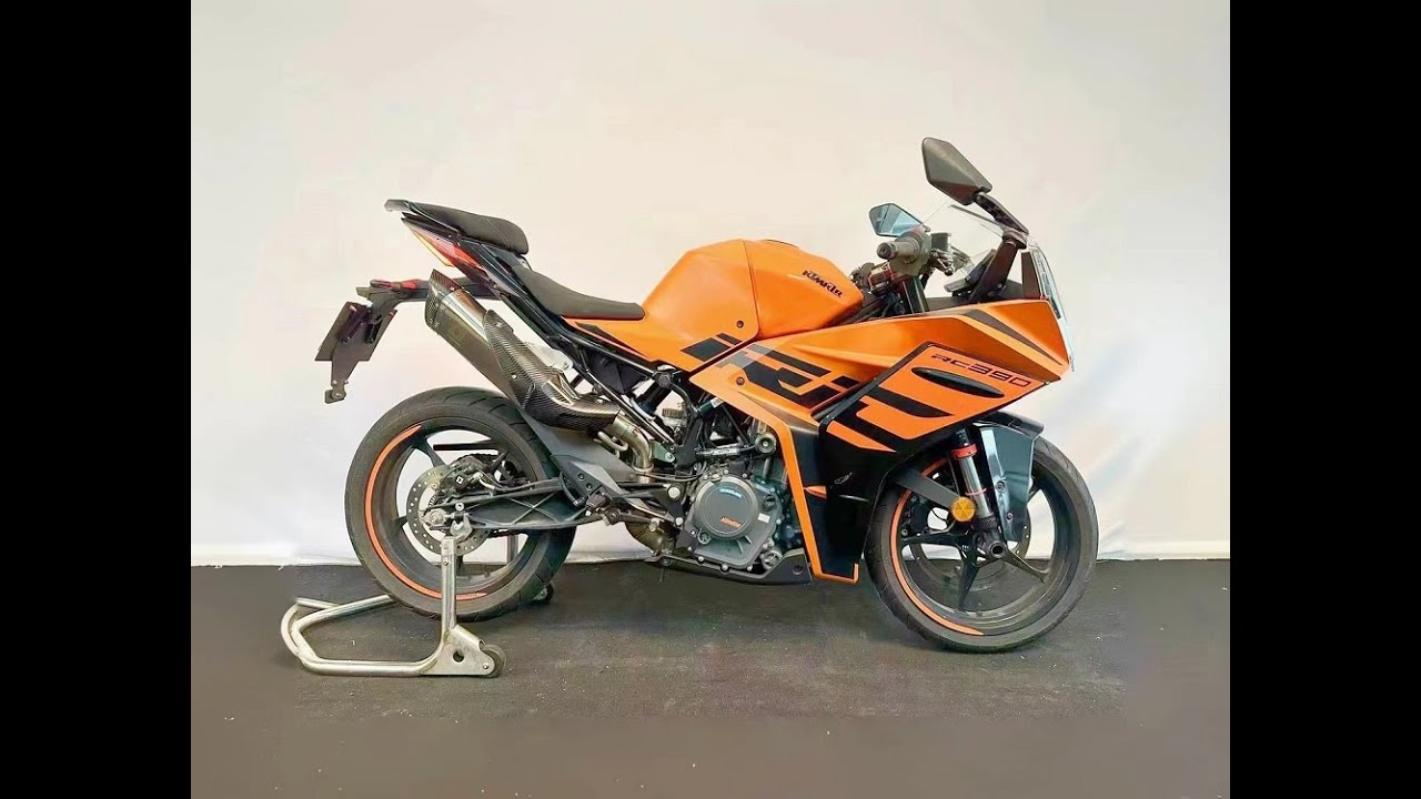 KTM RC390 2024 exhaust - YouTube