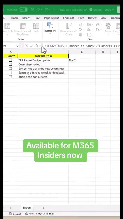 NEW CHECKBOX UPDATE IN EXCEL #shorts #technick #pc #pctricks #pctips #exceltips - YouTube