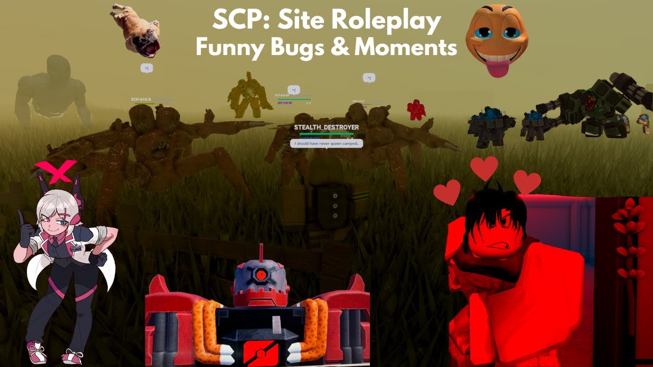 SCP: Site Roleplay | Funny Bugs & Moments - YouTube