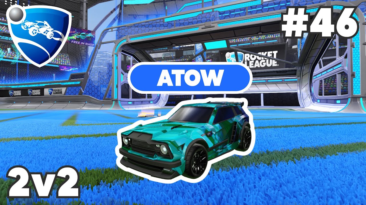 Atow. Ranked 2v2 PRO Replay #46 - Rocket League Replays - YouTube