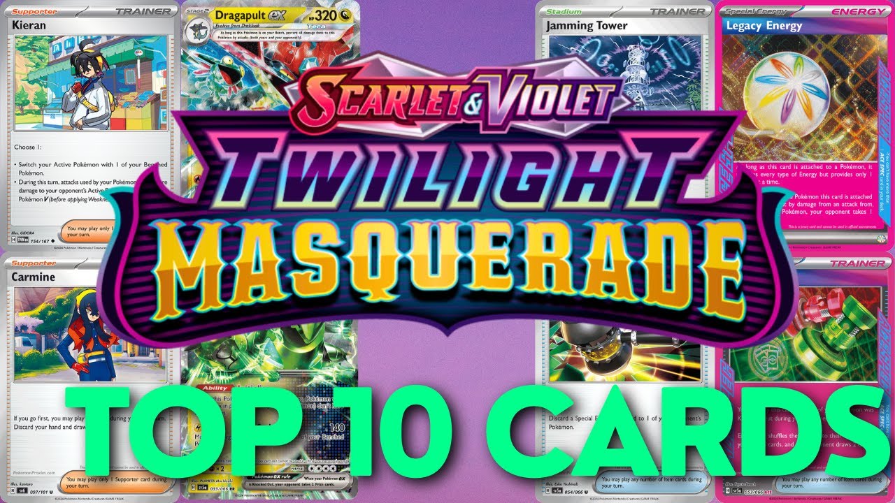 Top 10 Best New Cards in Twilight Masquerade! - YouTube