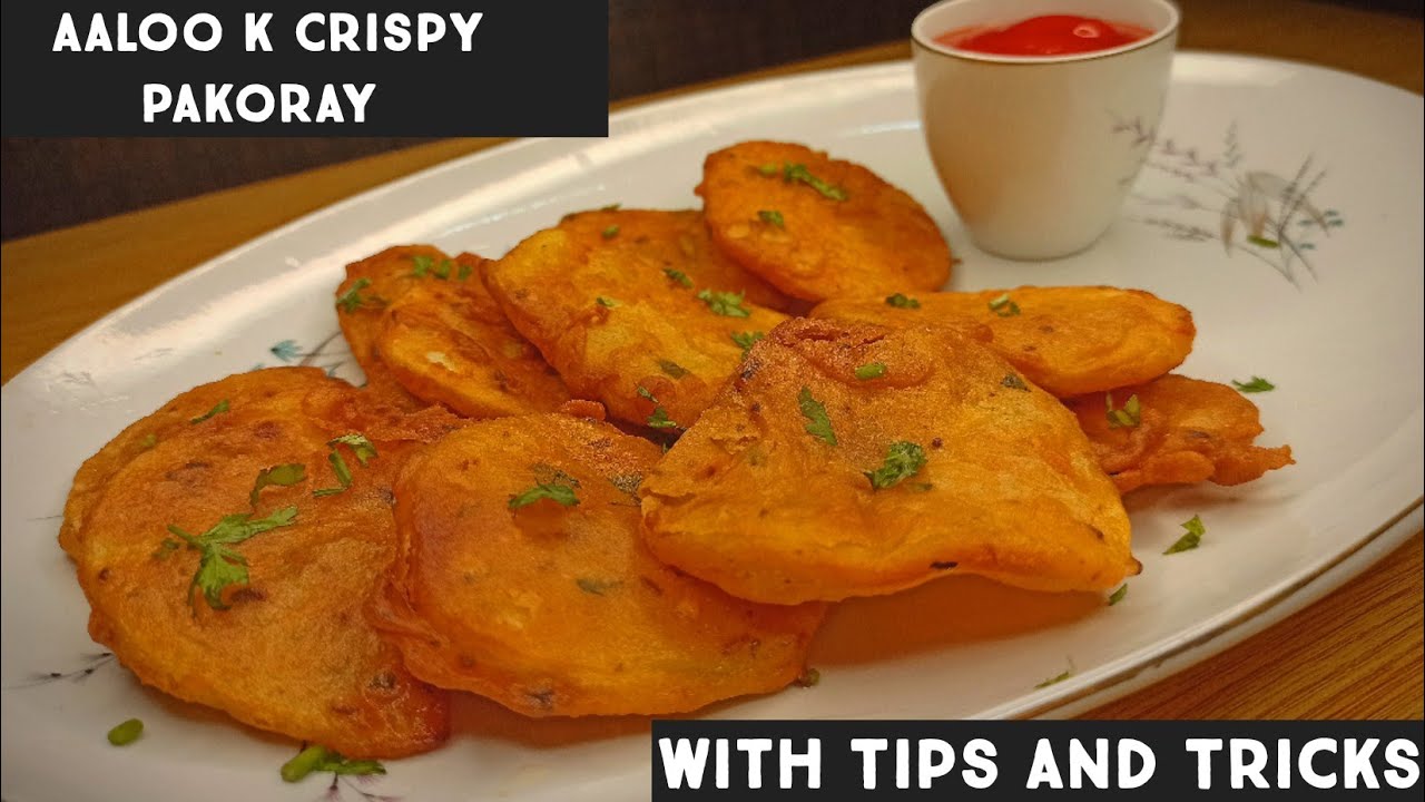 Crispy Aaloo k pakoray with tips & tricks/Potato Pakoray/Ramzan pakora ...