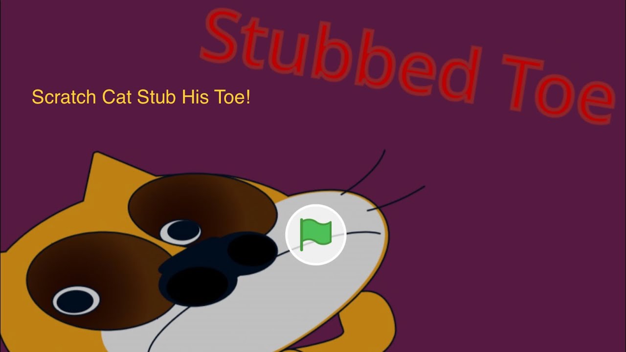 Scratch Cat Stub His Toe! - YouTube