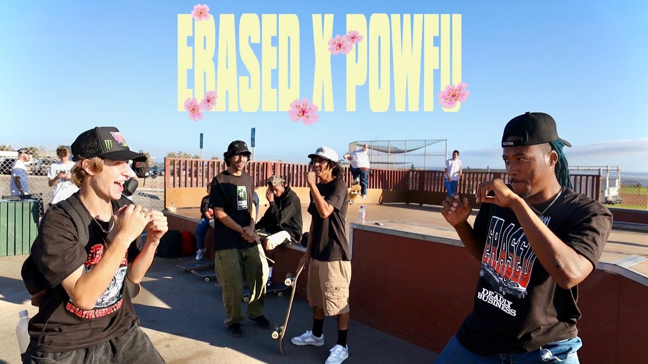 ERASED CREW SKATES MALIBU - YouTube