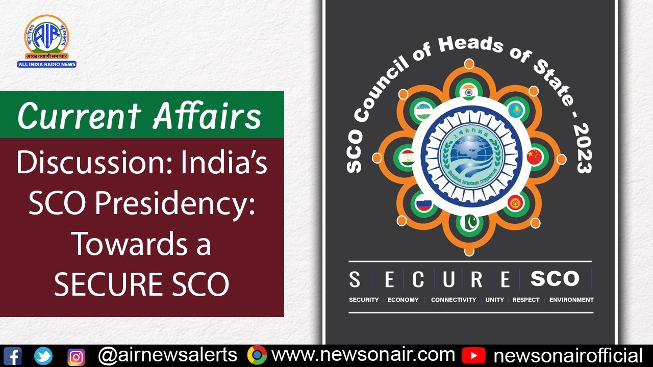 Discussion: India’s SCO Presidency: Towards a SECURE SCO - YouTube