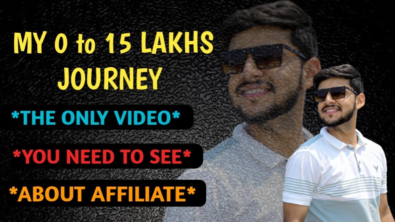 How I Earned Rs 15 Lakhs in Just 12 Months From Affiliate Marketing ...