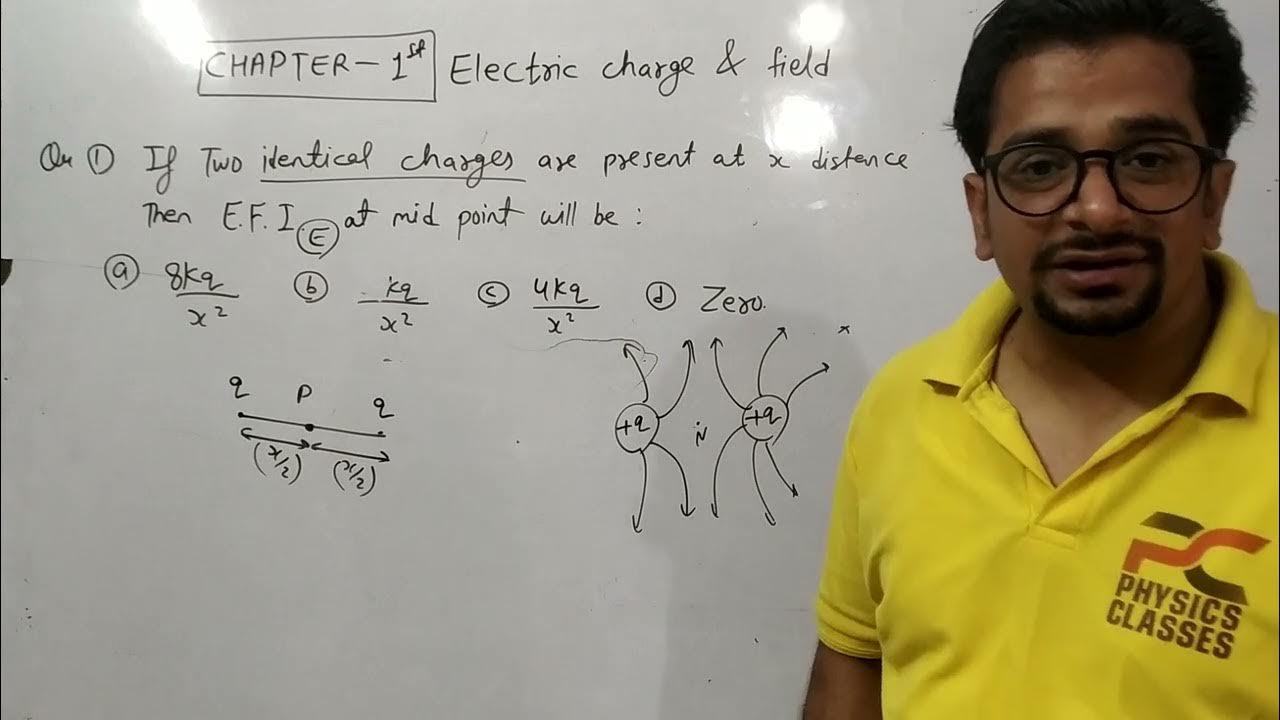 electric charge and field MCQs - YouTube