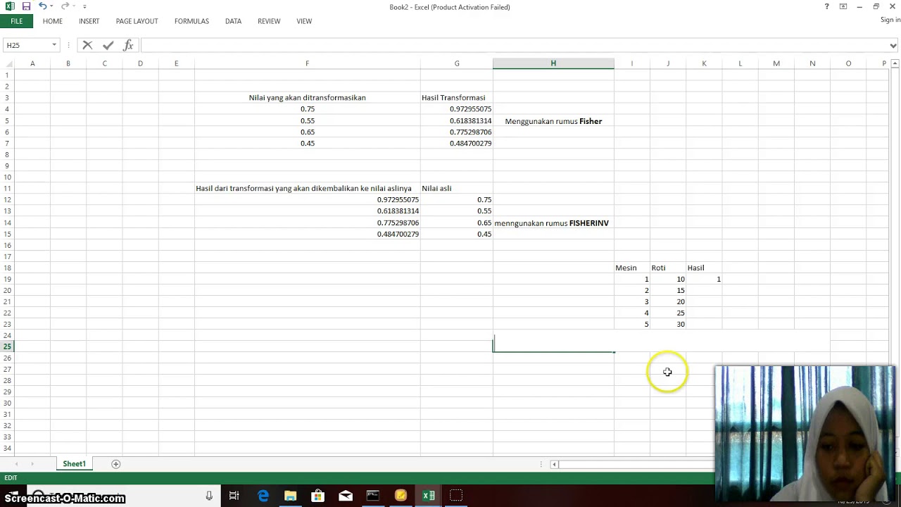 Rumus Forecast pada Ms.Excel - YouTube