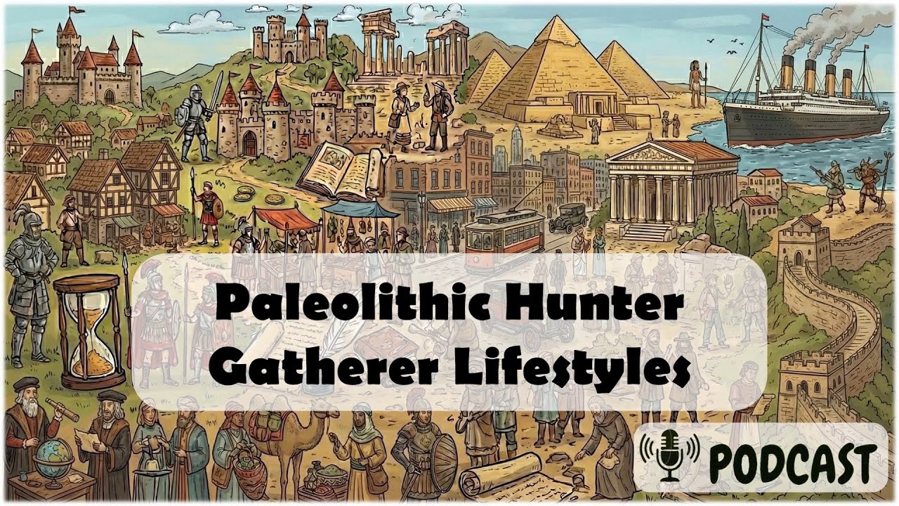 Paleolithic Hunter Gatherer Lifestyles (Podcast) - YouTube
