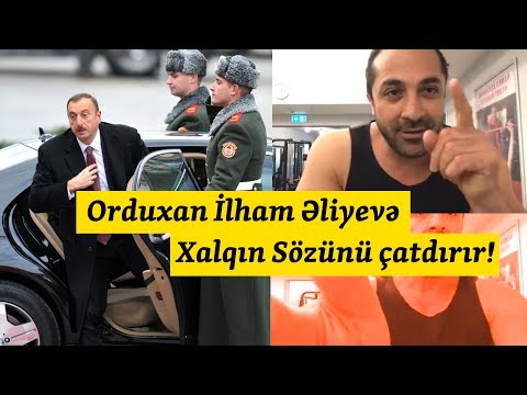 Benzin - Orduxan xalqın sözünü İlham Əliyevə başa salır! - (Maksimum beyen!!!)