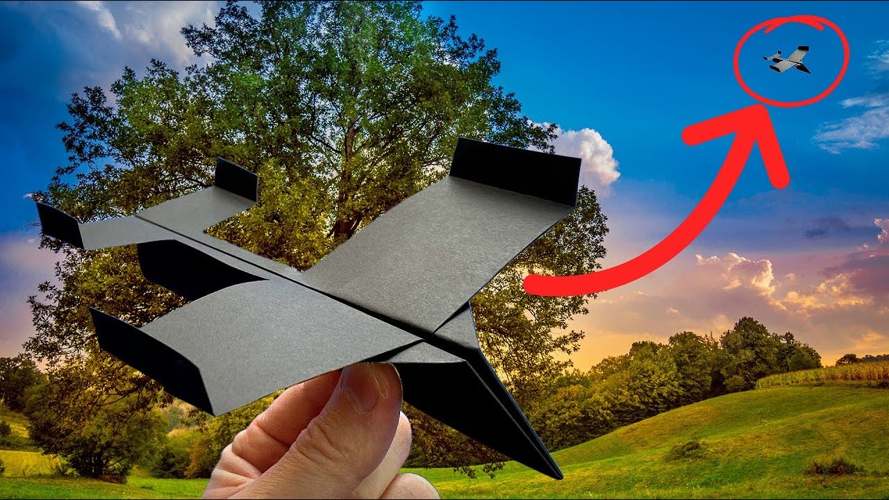 How to Make a Paper Airplane that Flies into the Distance and does not ...