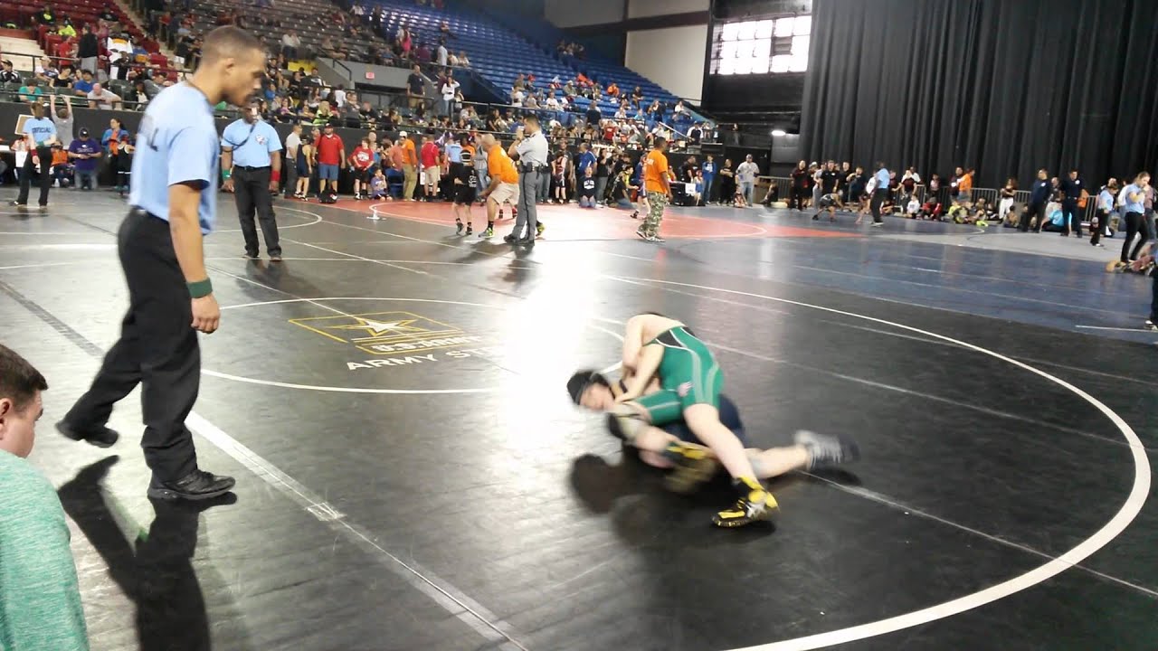 Trevor wrestling 2014 - YouTube