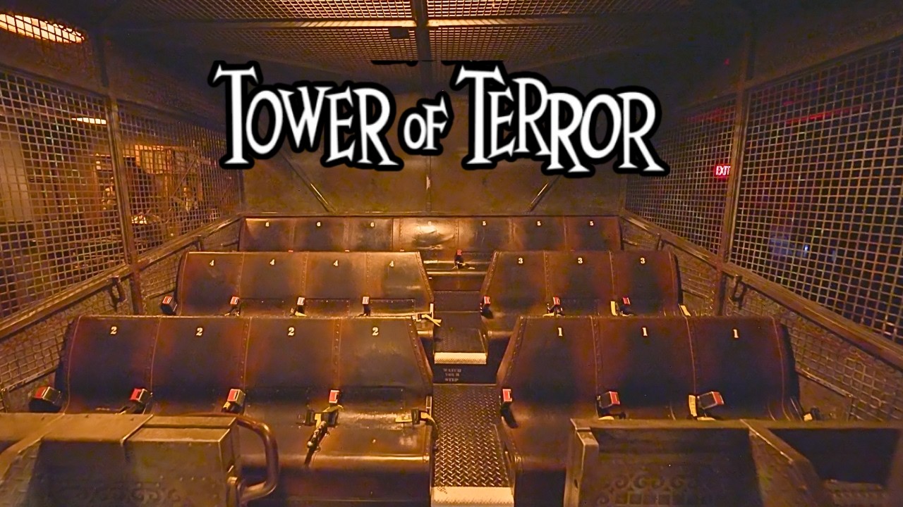 [4K] Tower of Terror - Original Disney Drop Tower! - Disney's Hollywood ...