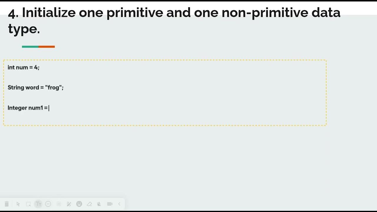 Basic Java Review Page 1 - YouTube