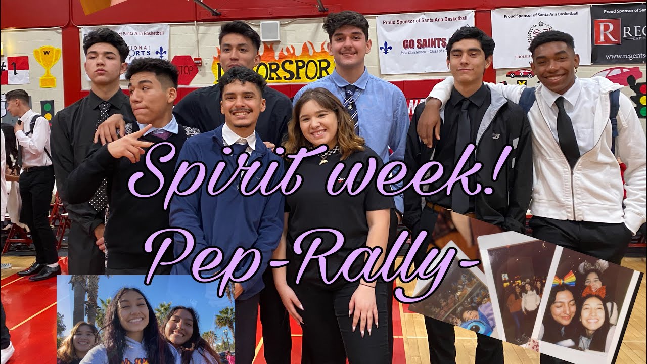 Pep Rally -spirit Week 2020 - YouTube