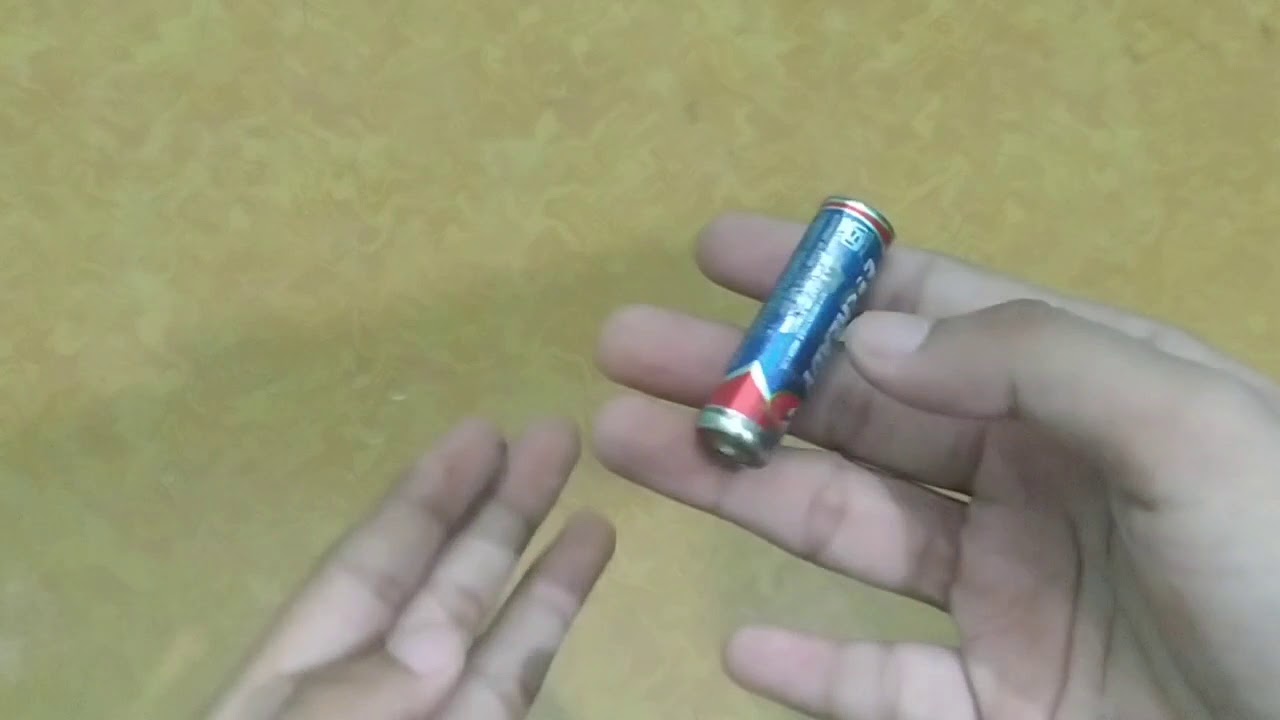 What is inside the cell or pencil battery - YouTube