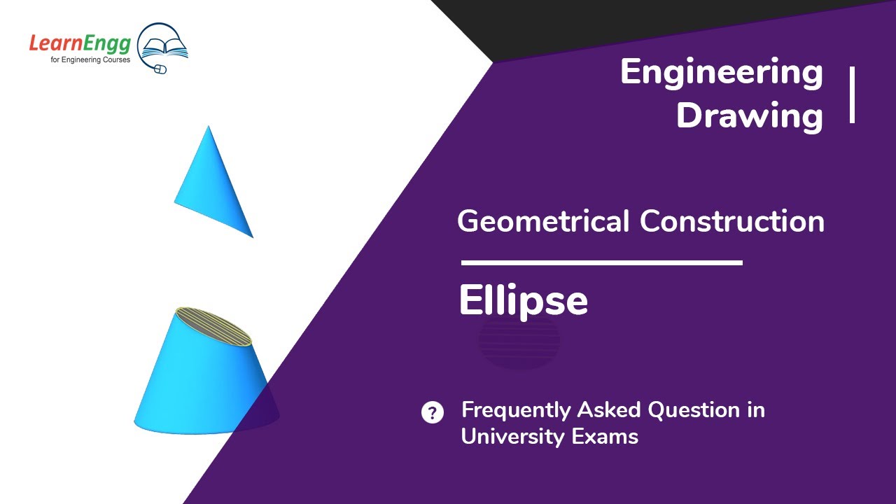 Visual Concept of Ellipse | Engineering Drawing | Learn Engg - YouTube