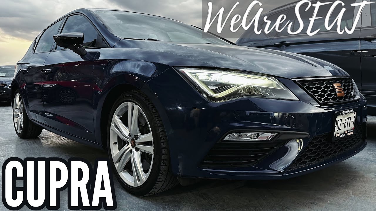 LEON CUPRA 2019 | Azul Mediterráneo | Color ÚNICO - YouTube