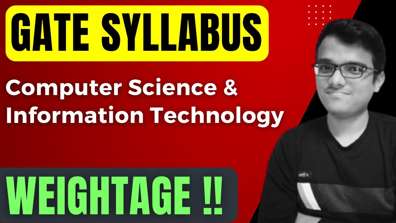 GATE SYLLABUS | Subject-Wise Weightage | GATE 2023 | Preparation | GATE ...