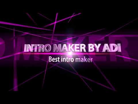 Best intro with sound effect speaker and made by after effects - YouTube