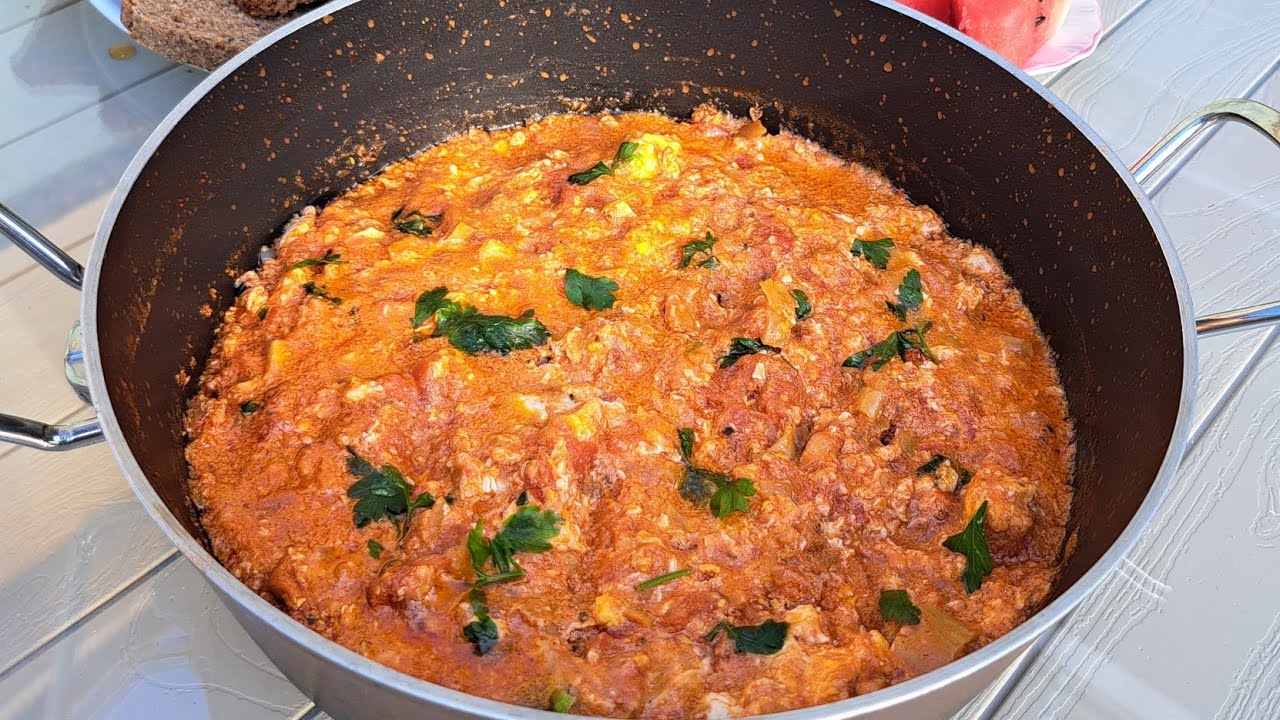 MENEMEN,receta turke që pëlqehet shumë nga të gjithë #menementarifi ...