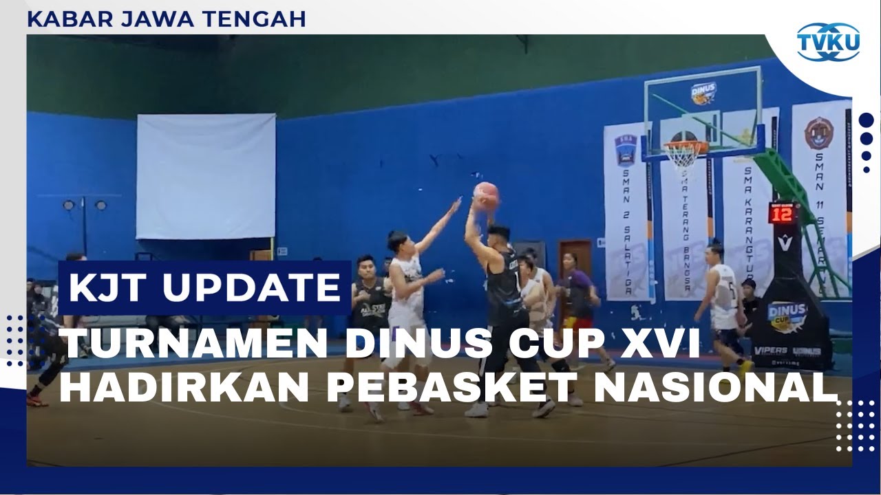 UKM Basket Udinus Kembali Gelar Turnamen Dinus Cup XVI - YouTube