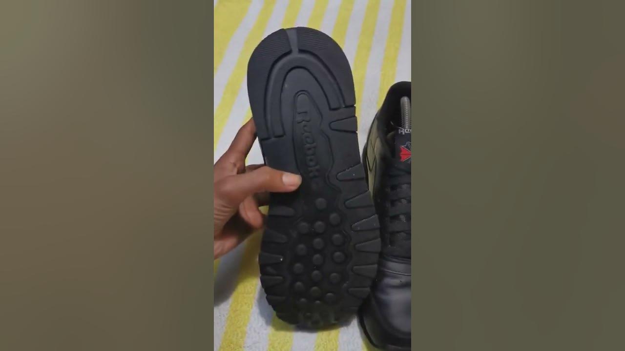 Reebok Classic Leather Black 059503 - Cuan EX-item - YouTube