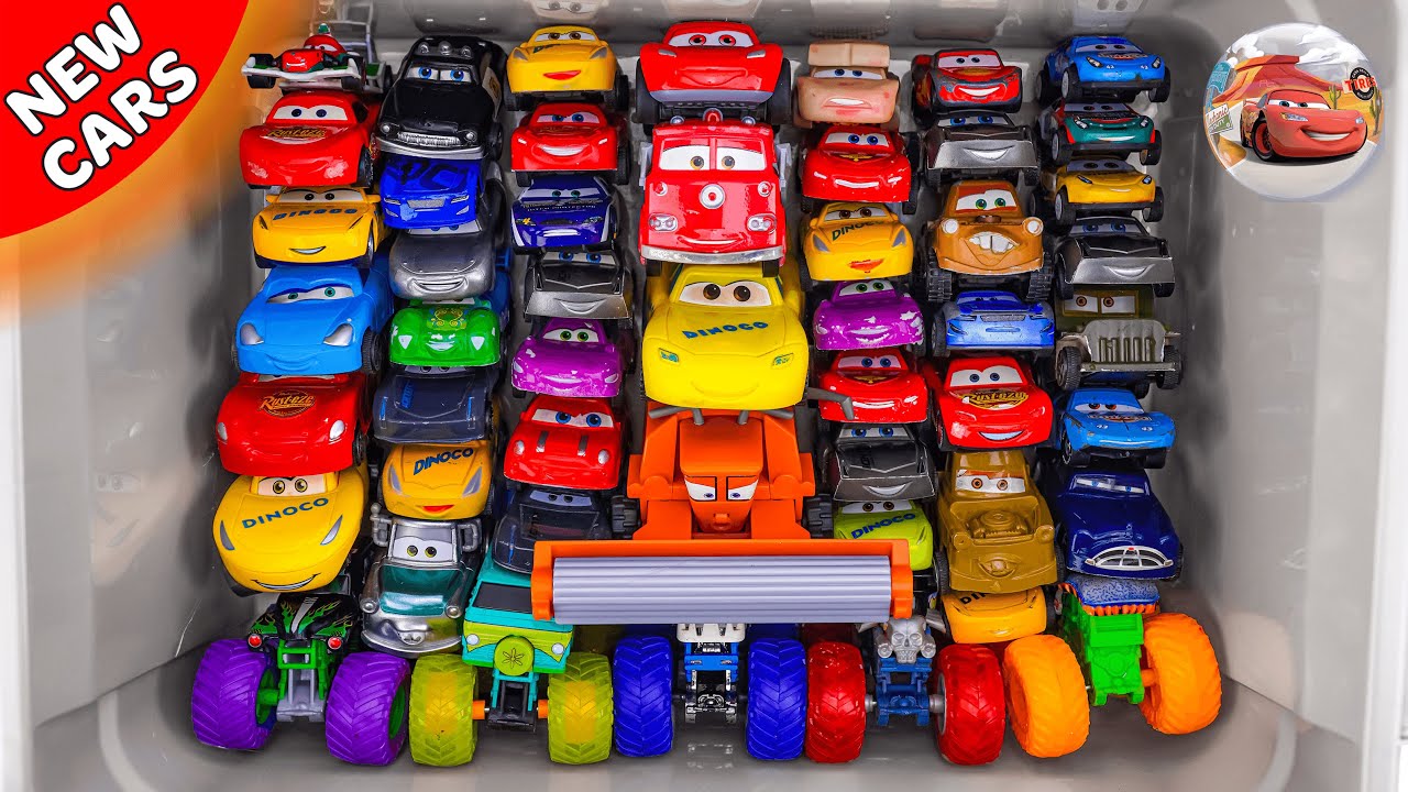 Disney Pixar Cars Unboxing Review | Pixar Cars Toys Racing and Monster ...