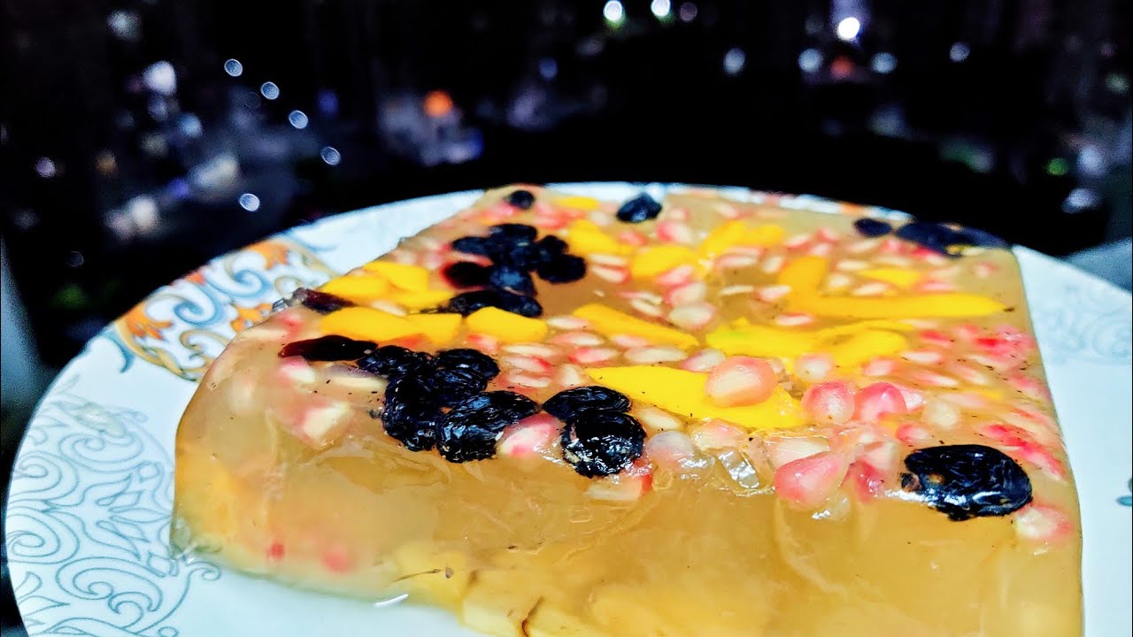 Glass cake | Jelly cake | |Jello Cake |fruit cake from Prabha's Cook ...