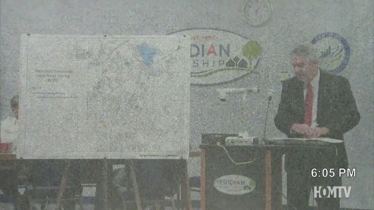 2020 Meridian Township Road Plan - YouTube